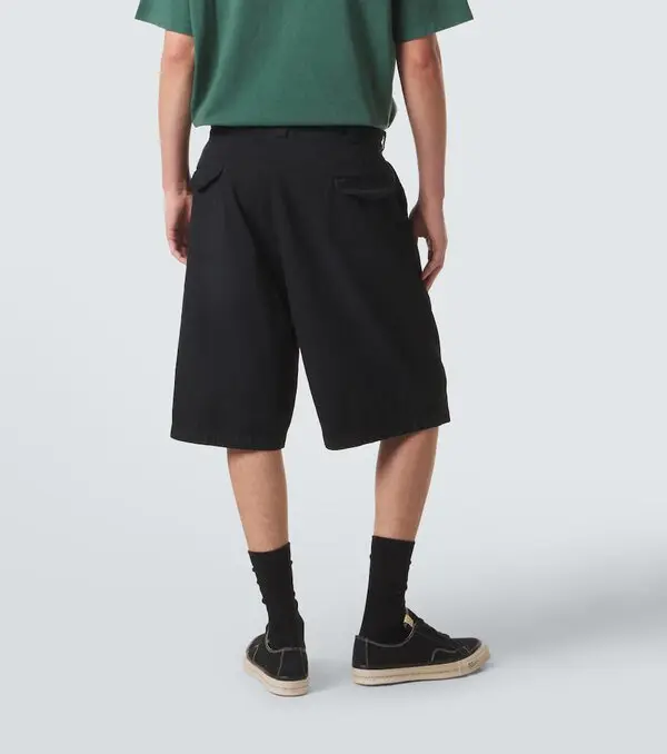 A.PRESSE Vintage Cotton Shorts