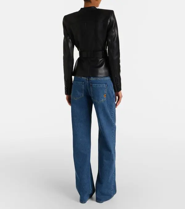 Balmain Wide-leg Jeans