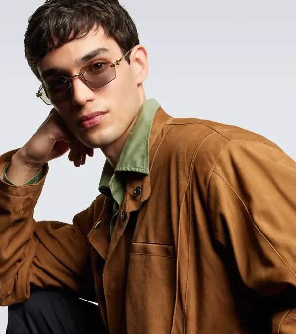 Cartier Première De Rectangular Sunglasses