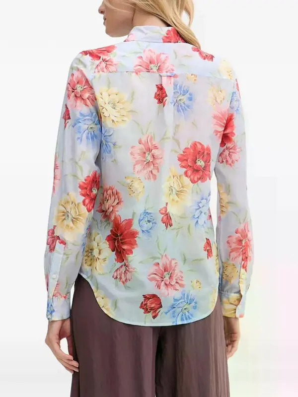 Gant Floral Print Long-sleeve Shirt