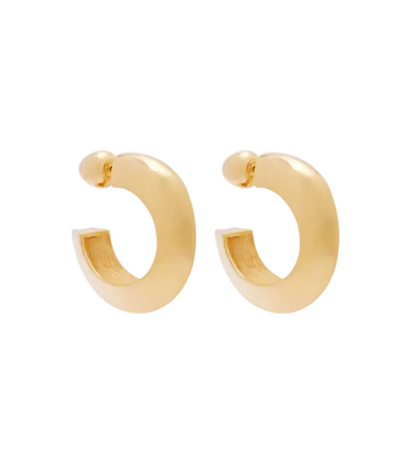 Alaïa Edge Hoop Earrings