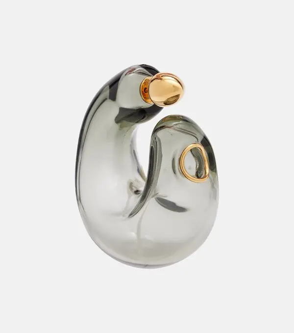 Alaïa Bubble Hoop Earrings - Grey