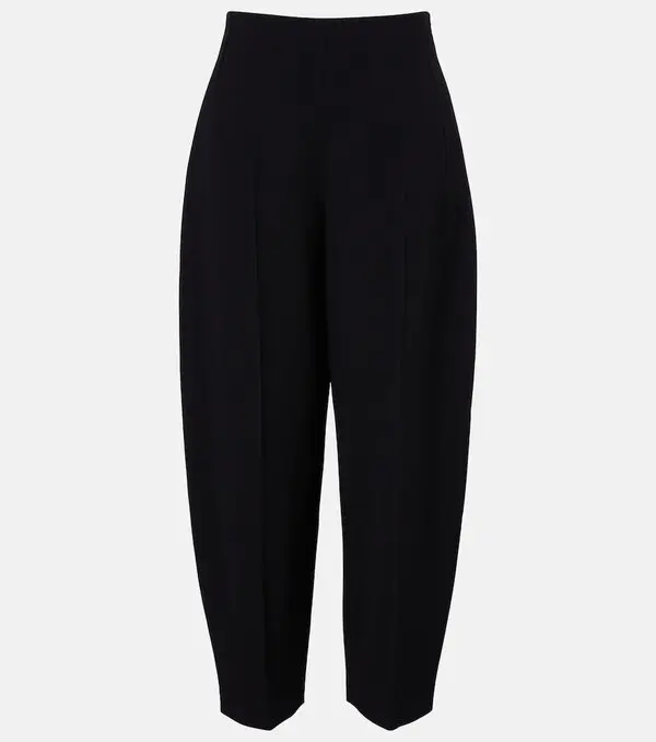 FFORME Yvette Barrel-leg Pants - Black
