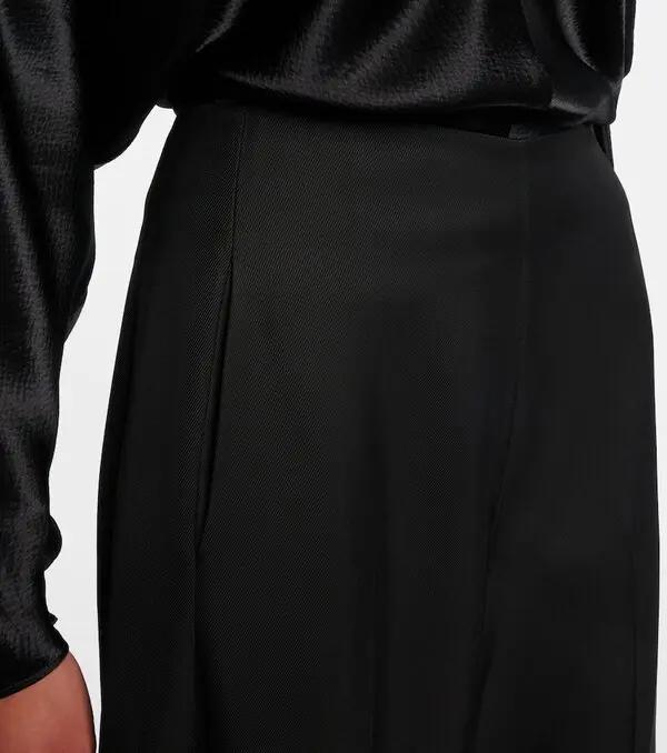 FFORME Yvette Barrel-leg Pants - Black