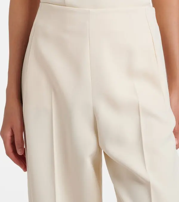 FFORME Yvette Barrel-leg Pants - White