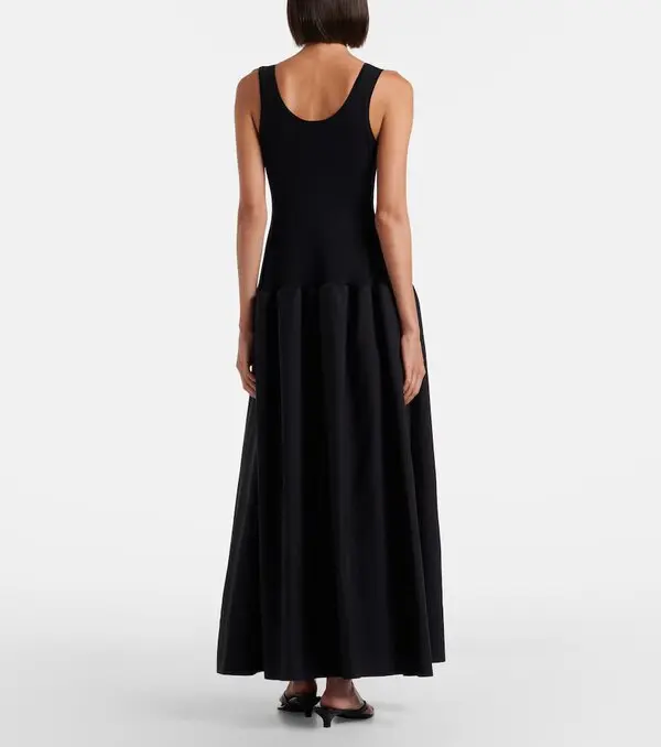 FFORME Marina Cotton And Silk Maxi Dress