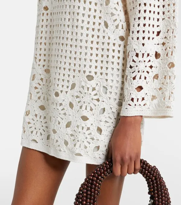 FRAME The Postcard Cotton Crochet Tunic