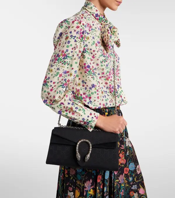 Gucci Dionysus Small Shoulder Bag - Black