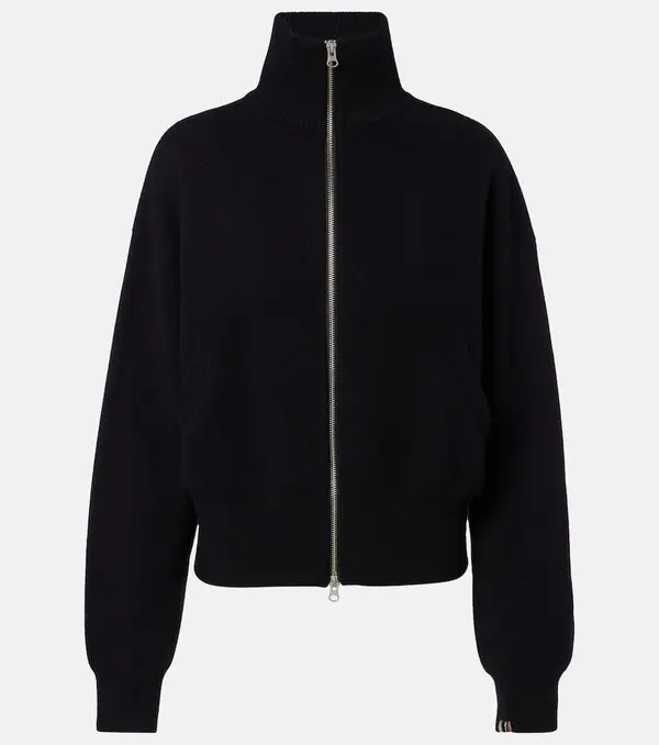 Extreme Cashmere N°385 Zip-up Sweater - Black