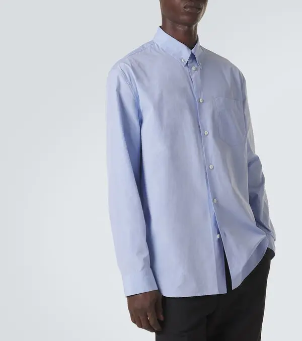 JIL SANDER Cotton Shirt - Blue