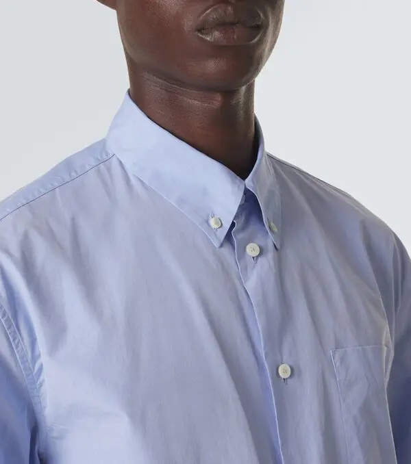 JIL SANDER Cotton Shirt - Blue