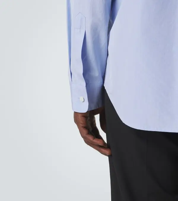 JIL SANDER Cotton Shirt - Blue