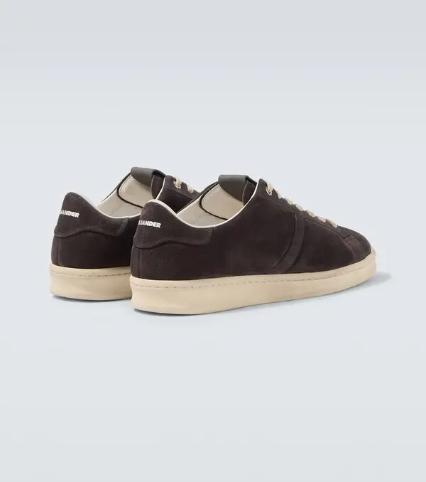 JIL SANDER Suede Lace-up Sneakers