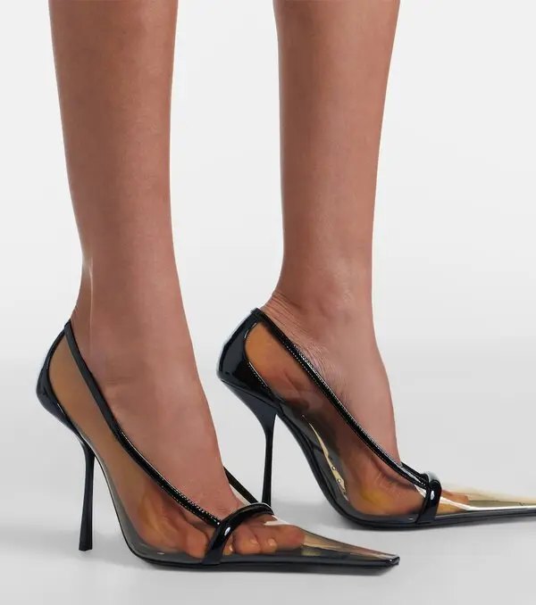 Saint Laurent Brigitte Pointed Toe Pumps