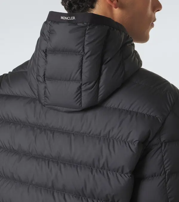Moncler Galion Hooded Down Jacket - Black