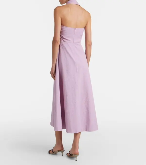 Veronica Beard Mackey Midi Dress - Pink