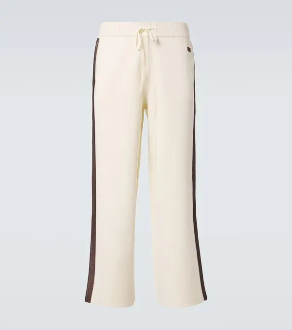 WALES BONNER Tide Trackpants - White