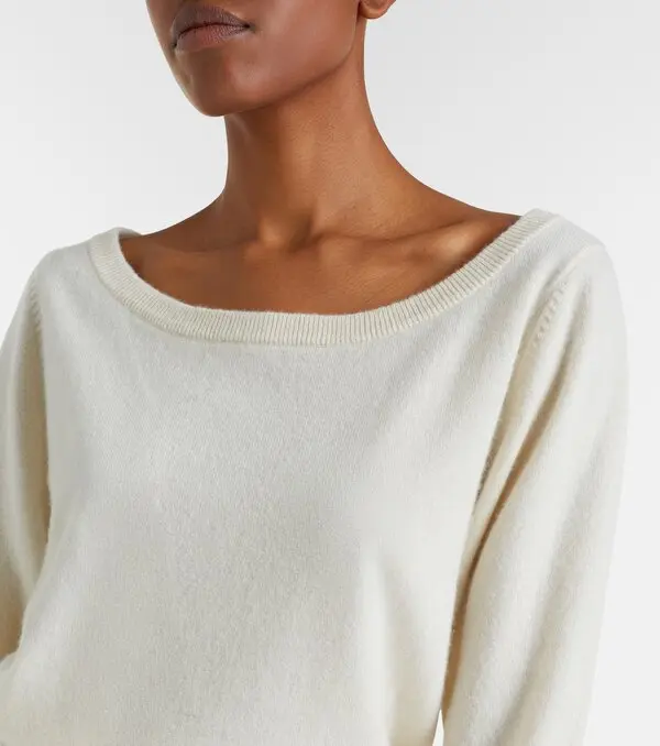 Extreme Cashmere N°422 Marianne Sweater - White