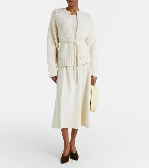 Extreme Cashmere N°422 Marianne Sweater - White