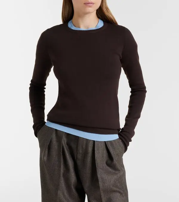 Extreme Cashmere N°392 Eel Cotton And Cashmere Top