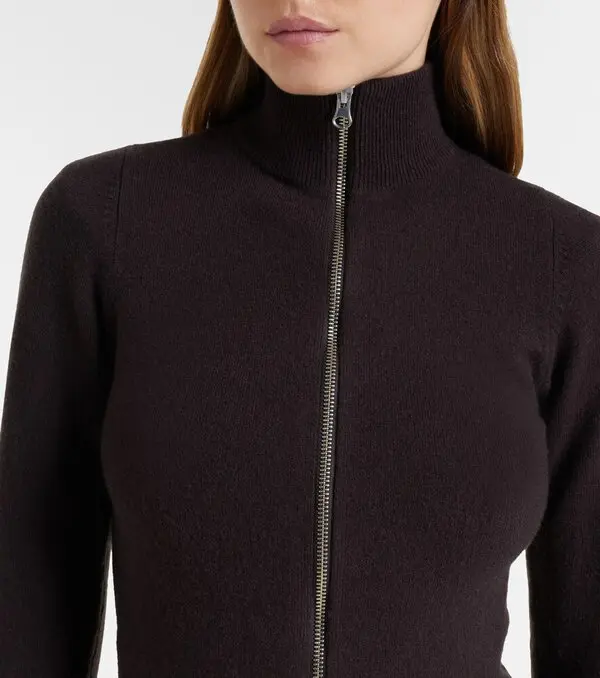 Extreme Cashmere N°302 Zip-up Cardigan - Brown