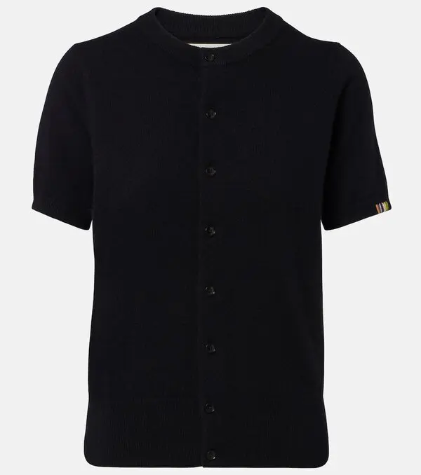 Extreme Cashmere N°399 Flyer Cashmere Cardigan - Black