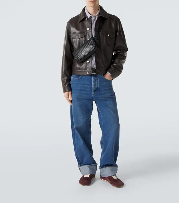 Bottega Veneta Intrecciato Leather Belt Bag