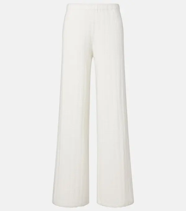LISA YANG Shannen" Wide-leg Pants - White