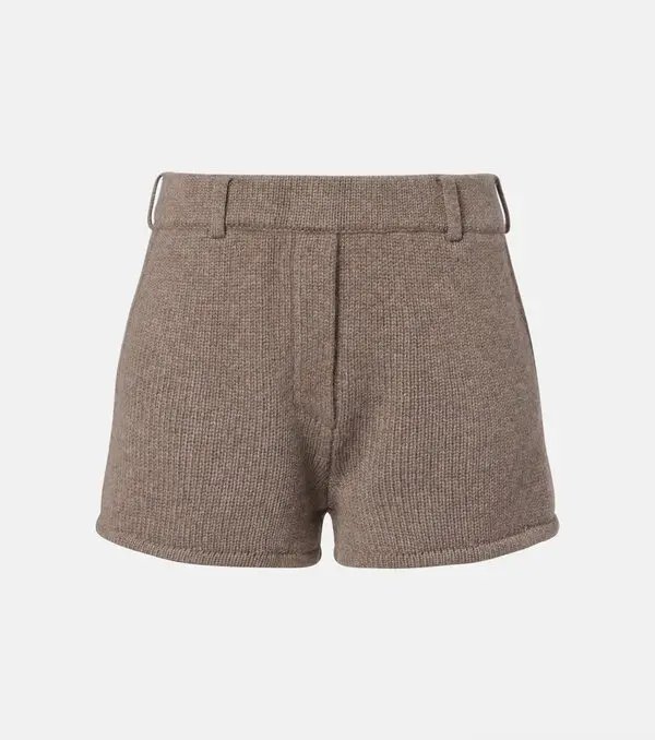 LISA YANG Annora Cashmere Shorts - Grey