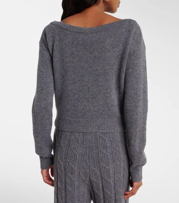 LISA YANG Beata Cashmere Cardigan - Grey