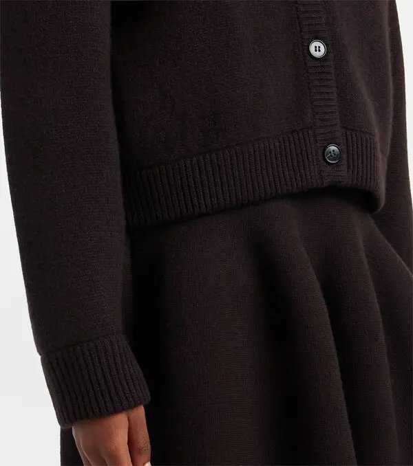 LISA YANG Emmylou Cashmere Cardigan - Brown