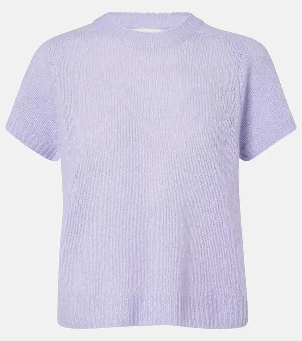 LISA YANG Siona Cashmere And Silk Sweater - Purple