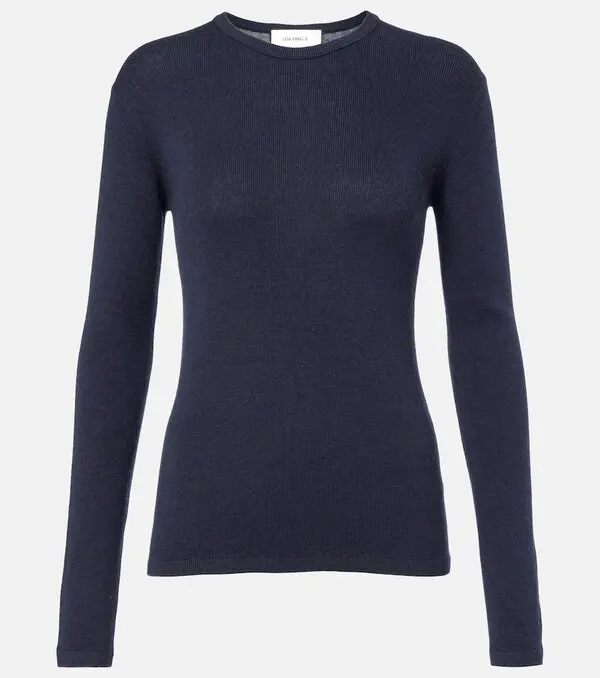 LISA YANG Vivian Cotton And Cashmere Sweater