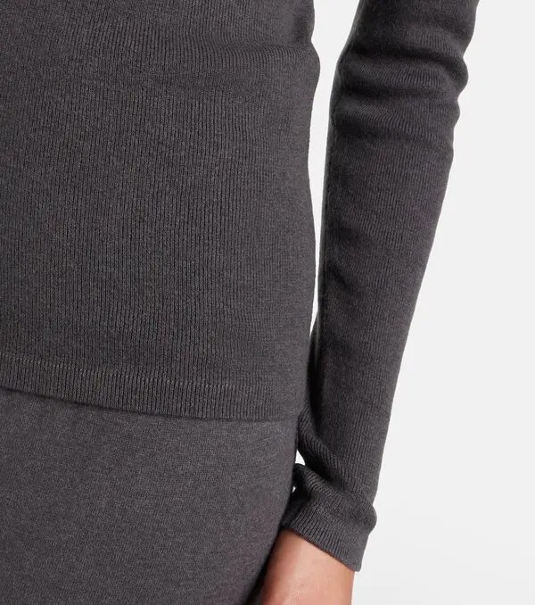 LISA YANG Vivian Cotton And Cashmere Sweater