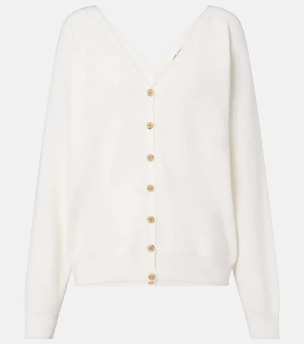 LISA YANG Jiani Cashmere Cardigan - White