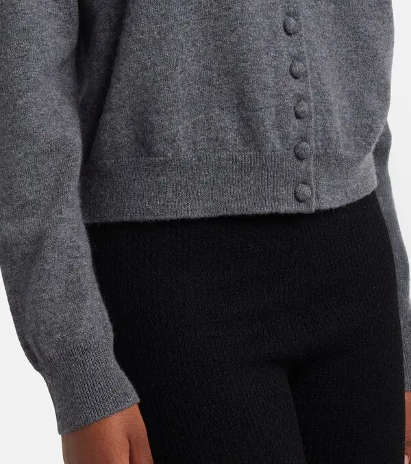 LISA YANG Wilona Cashmere Cardigan - Grey