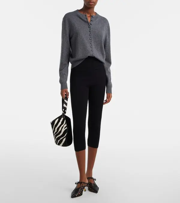 LISA YANG Wilona Cashmere Cardigan - Grey