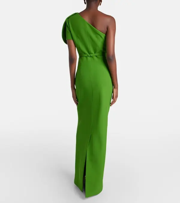 safiyaa green dress Loide Fern Green Midi Dress FR44 - US12