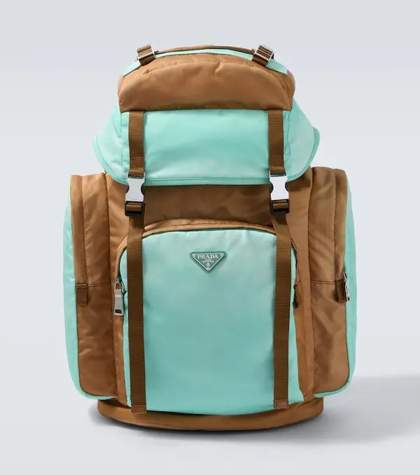 Prada Re-nylon Large Backpack - Brown