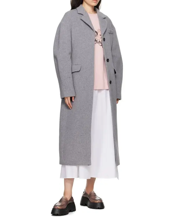 MSGM Long Sleeved Tailored Coat