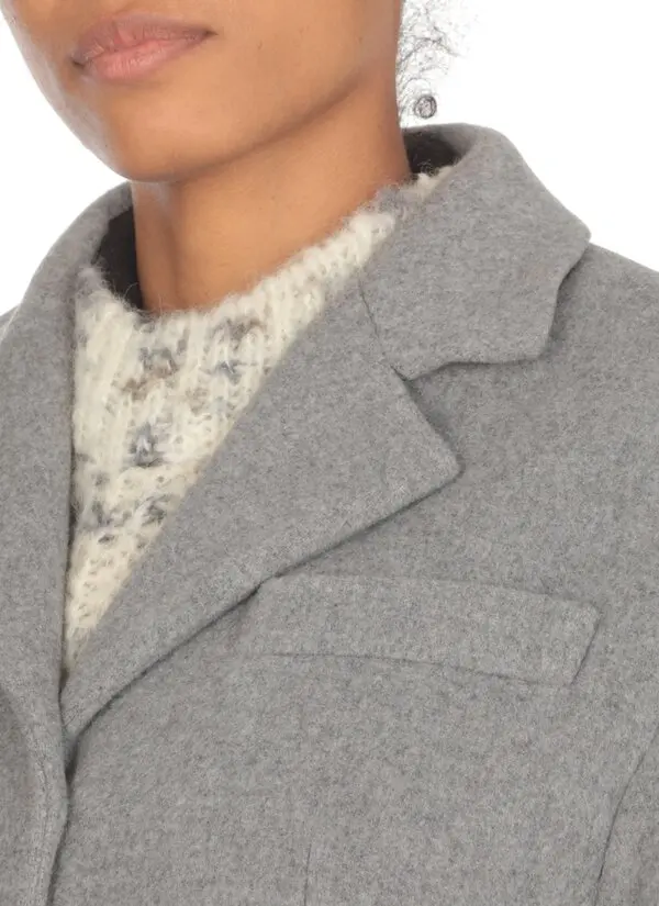 MSGM Long Sleeved Tailored Coat