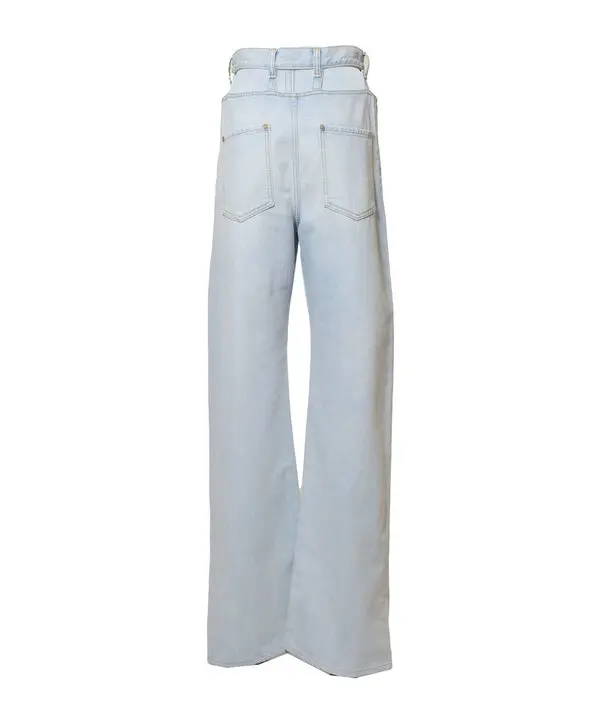 MAISON MARGIELA High-waisted Wide-leg Jeans