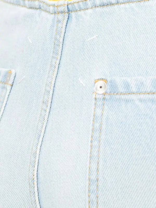 MAISON MARGIELA High-waisted Wide-leg Jeans