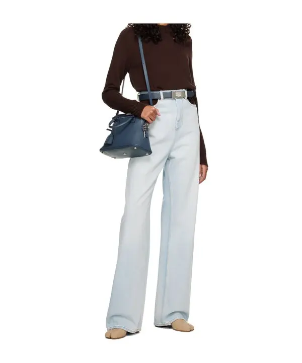 MAISON MARGIELA High-waisted Wide-leg Jeans