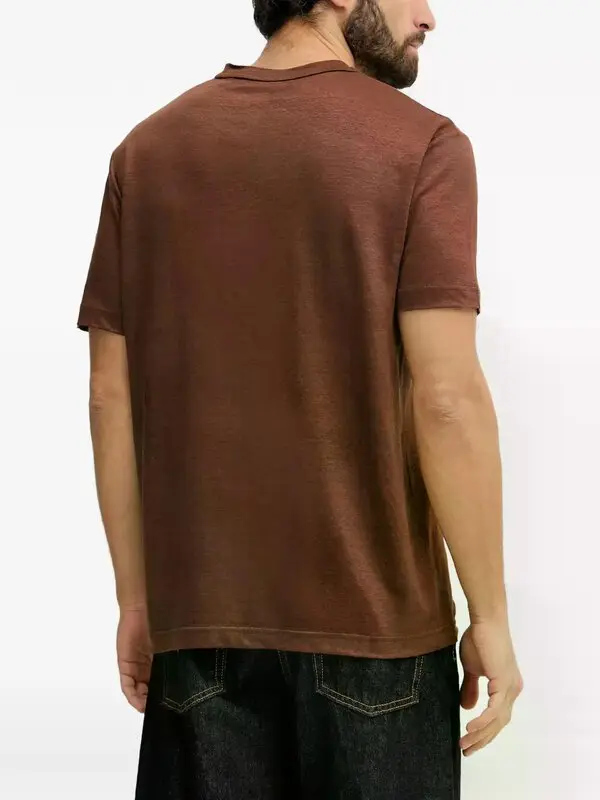 Gant Logo-embroidered T-shirt