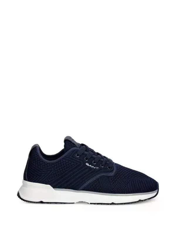 Gant Knit-texture Panelled Sneakers