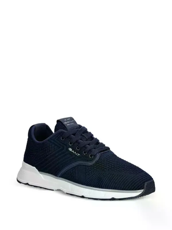 Gant Knit-texture Panelled Sneakers