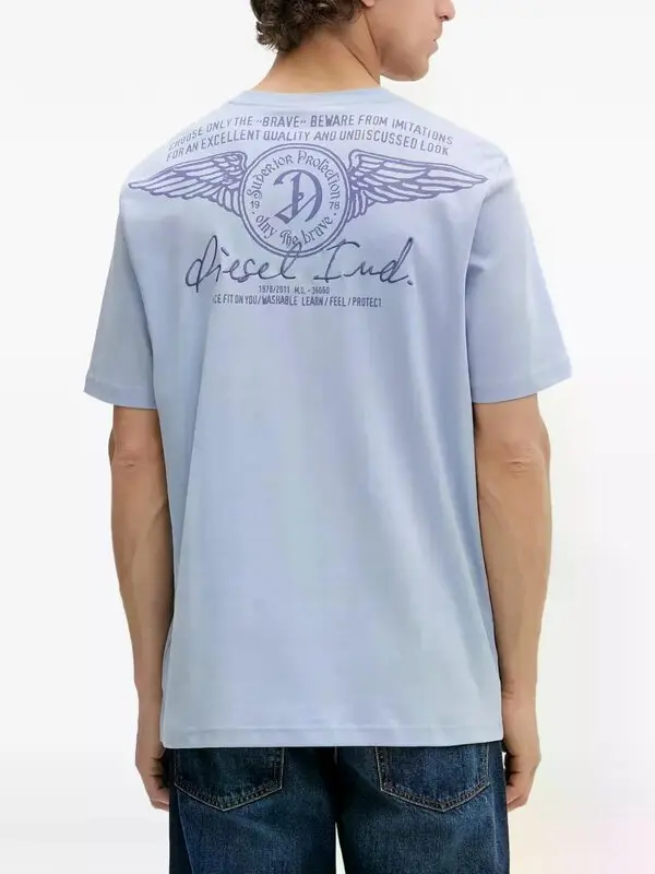 DIESEL® T-adjust-v11 Logo-print T-shirt