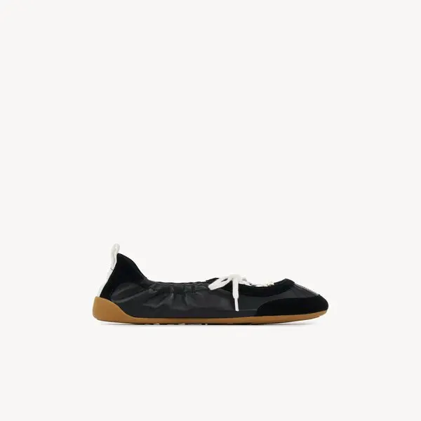 Chloé Kick Ballerina Sneakers - Black
