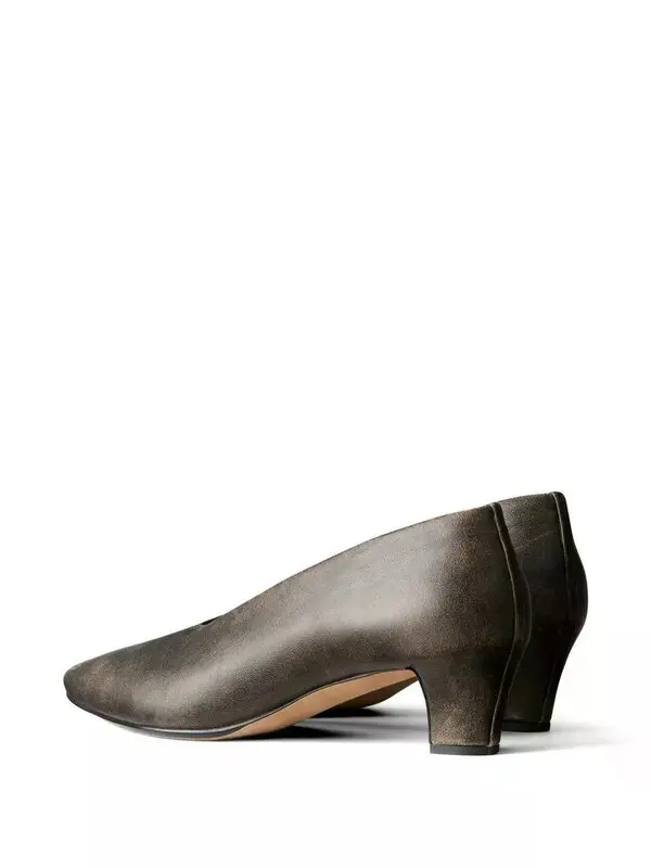 Calvin Klein Distressed Effect Pointed Toe Pumps